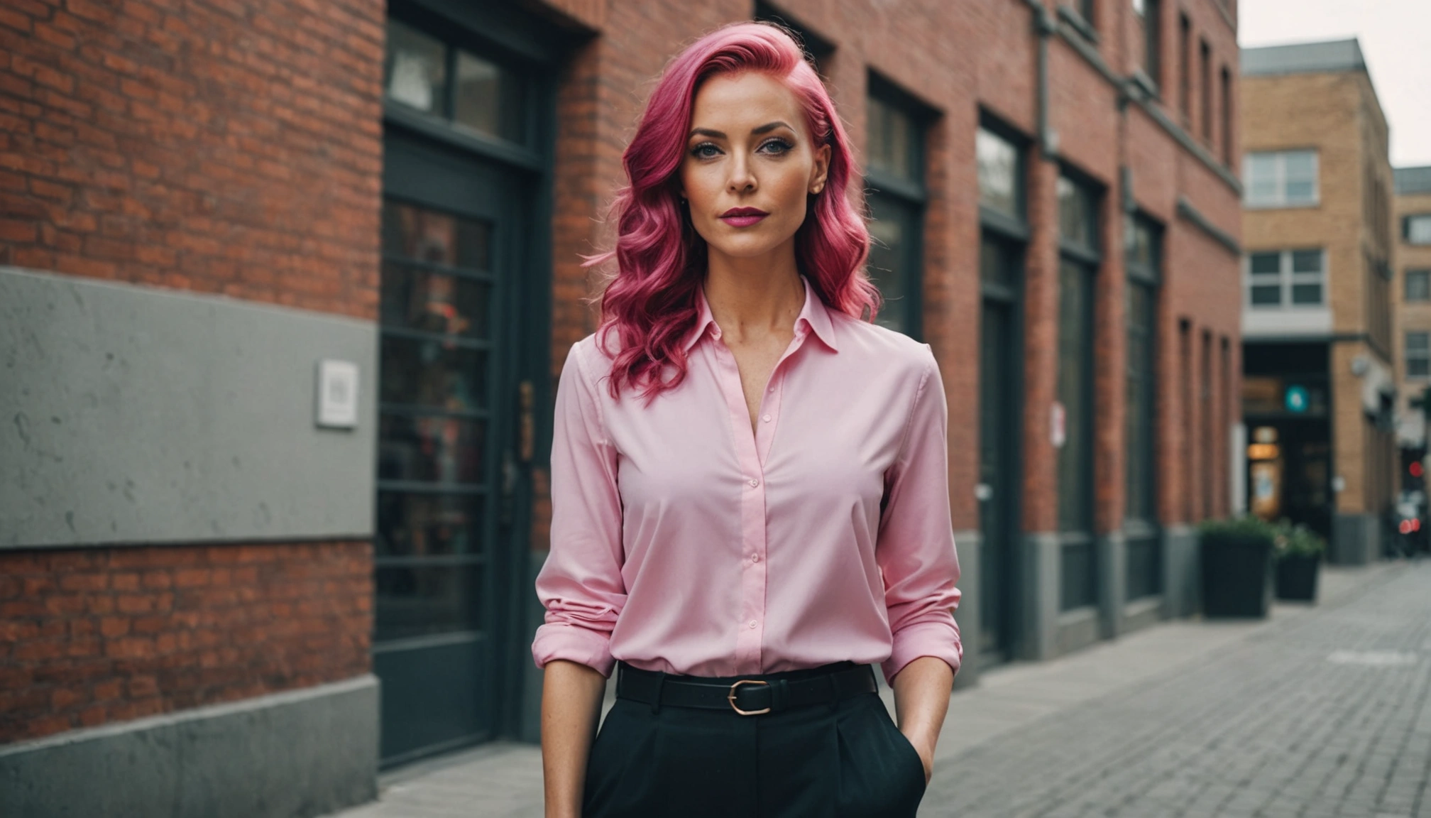 Barbe rose : Glamour moderne pour femmes audacieuses